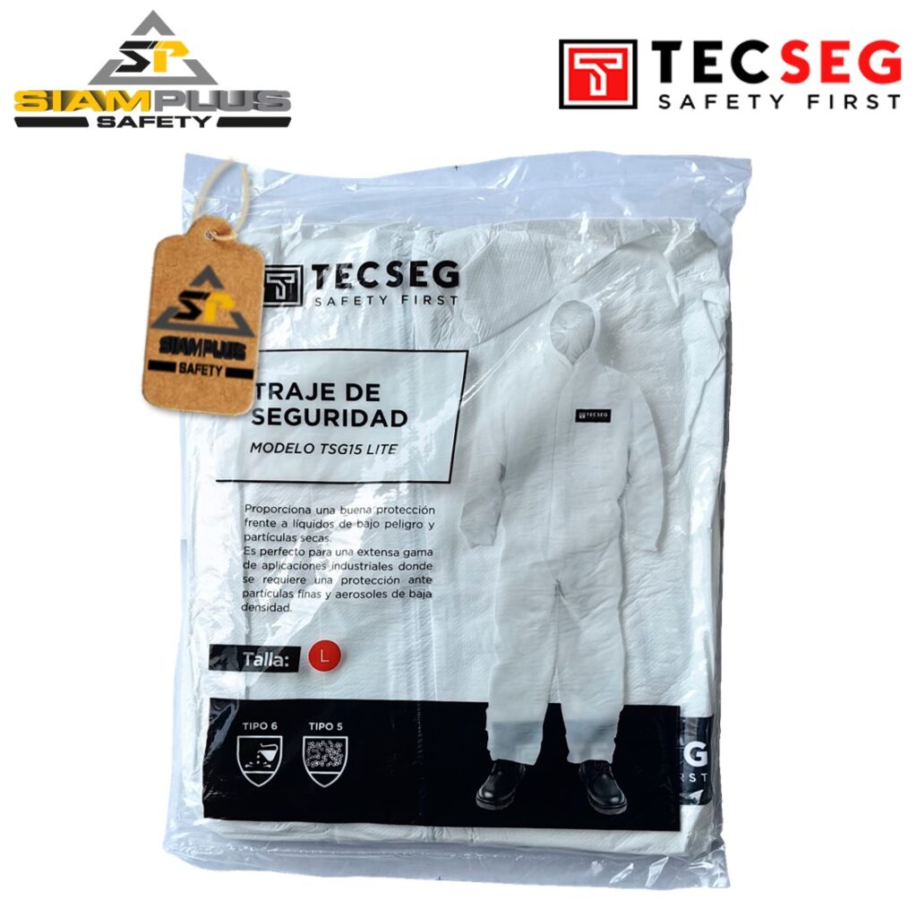 🎖️Venta de Traje Descartable TSG15 Tecseg - Siamplus Safety
